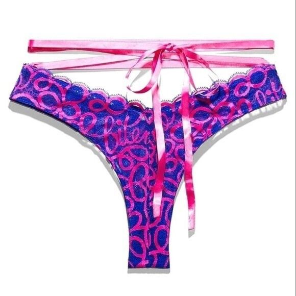 Savage X Fenty | Intimates & Sleepwear | Savage Fenty Ribbon Writing ...